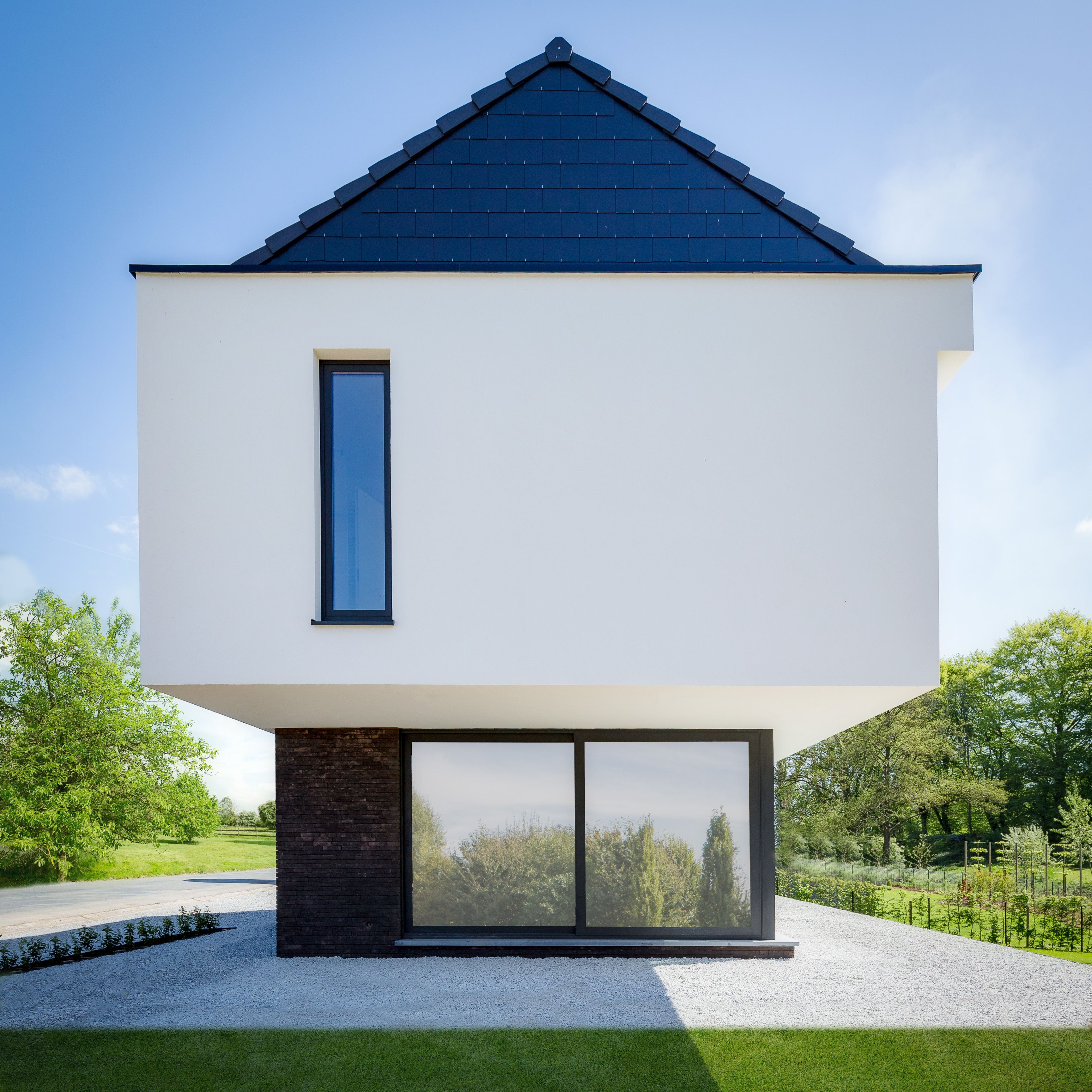 Modernité champêtre | Dwelling l Constructeur de maison en Belgique